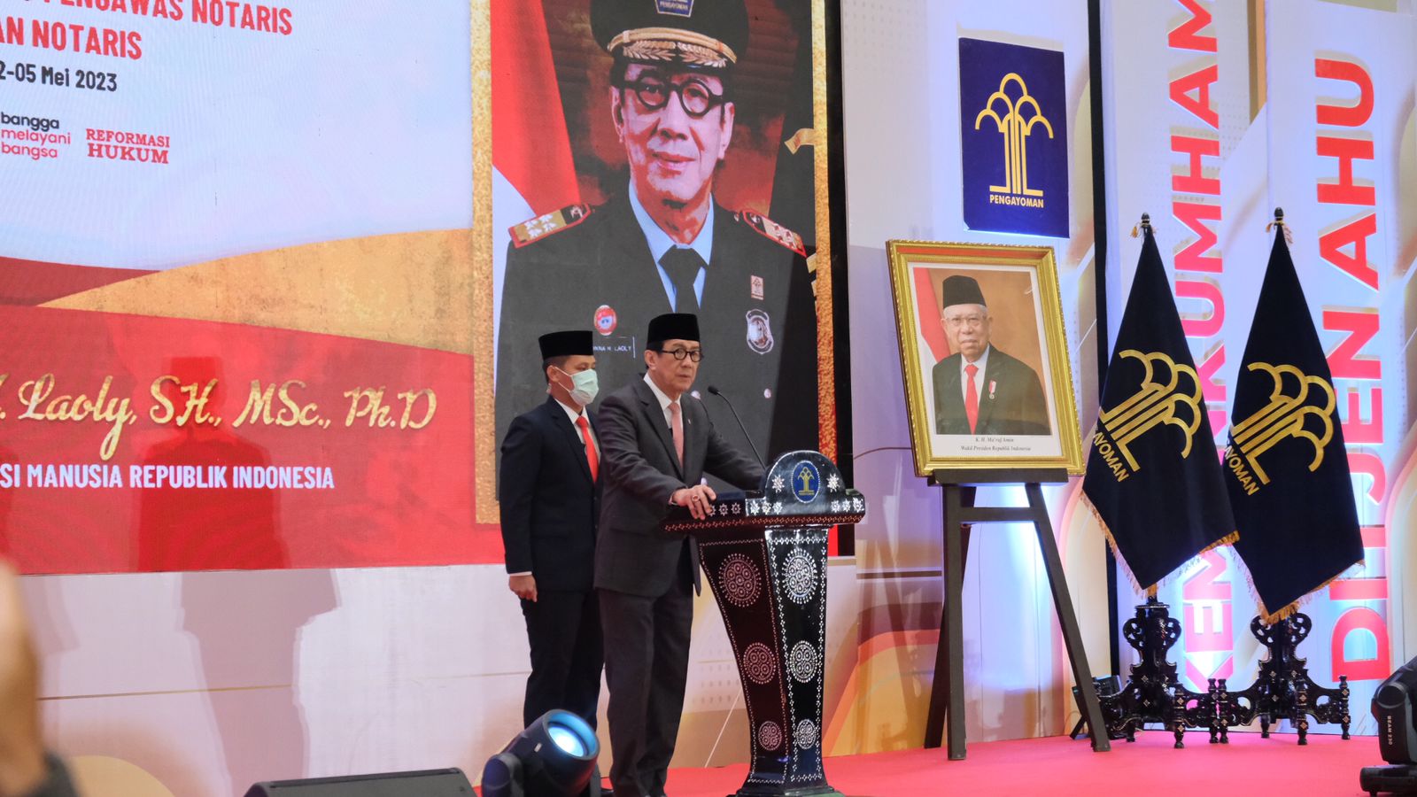 Menkumham Yasonna Lantik Kakanwil Harun Sulianto jadi Majelis Pengawas Notaris dan Majelis ...