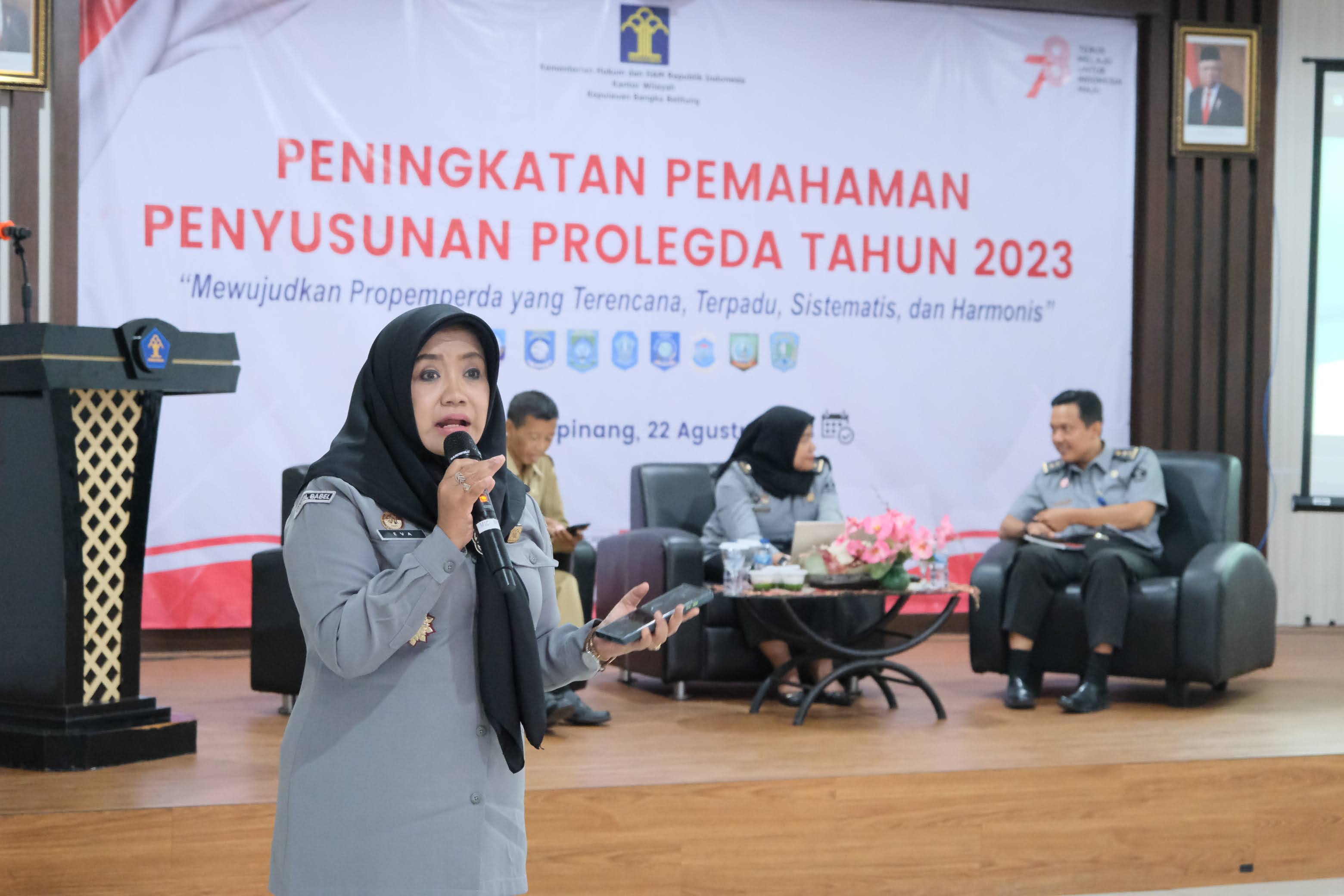 Kakanwil Kemenkumham Babel Buka Rapat Peningkatan Pemahaman Penyusunan Program Legislasi Daerah ...